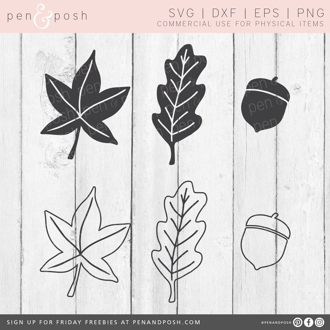 Leaf SVG - Leaves SVG - Autumn Svg - Fall Leaves Svg - Fall Svg Files ...