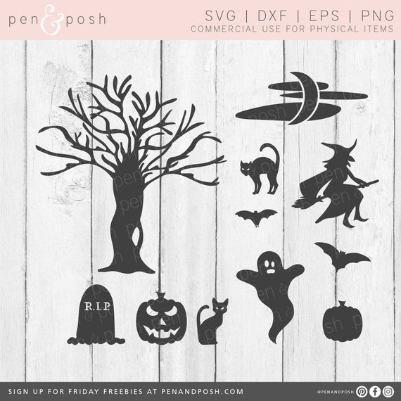 Halloween SVG Halloween Clipart Halloween Cut Files | Etsy