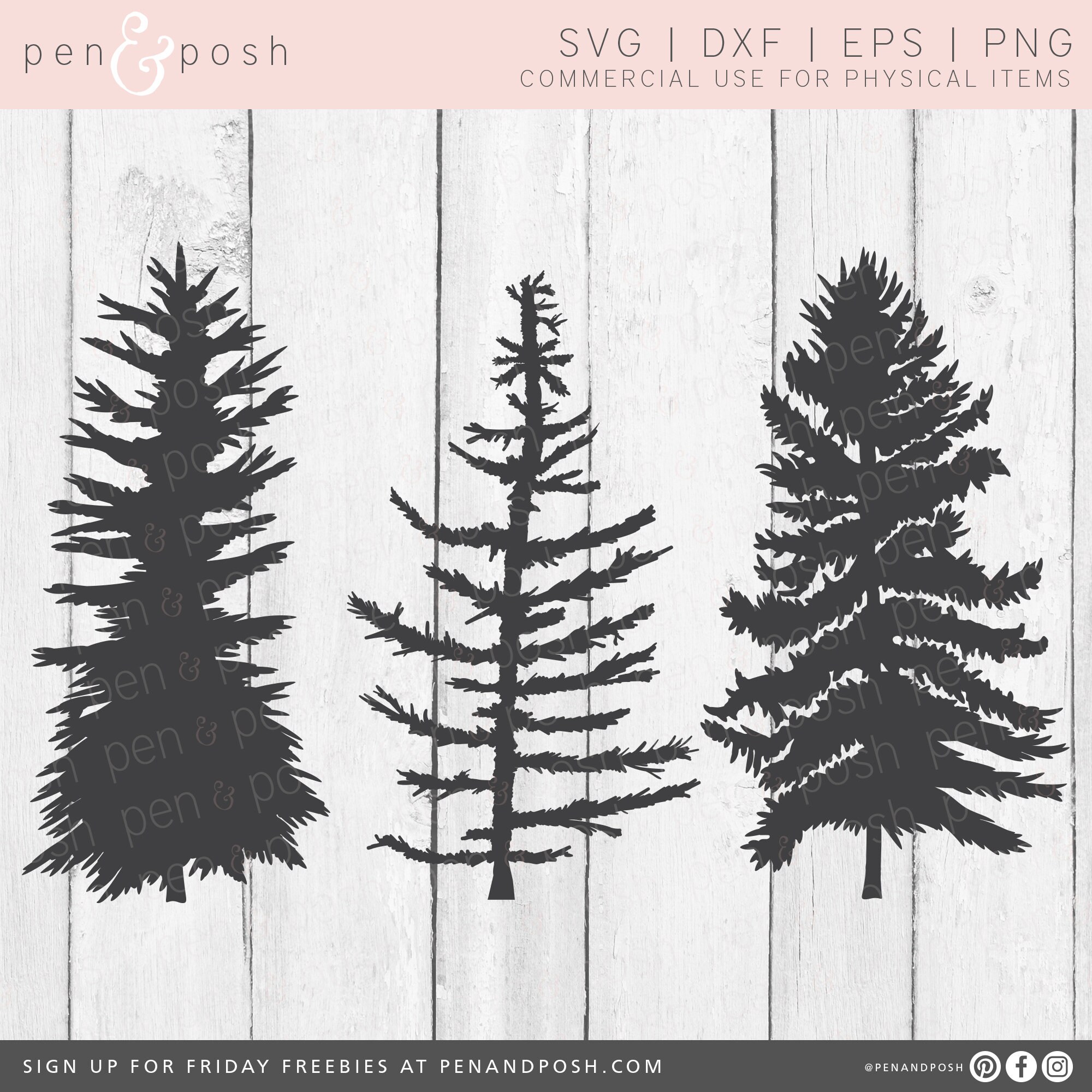 Pine Tree SVG Christmas Tree SVG Christmas Svg Tree Svg | Etsy