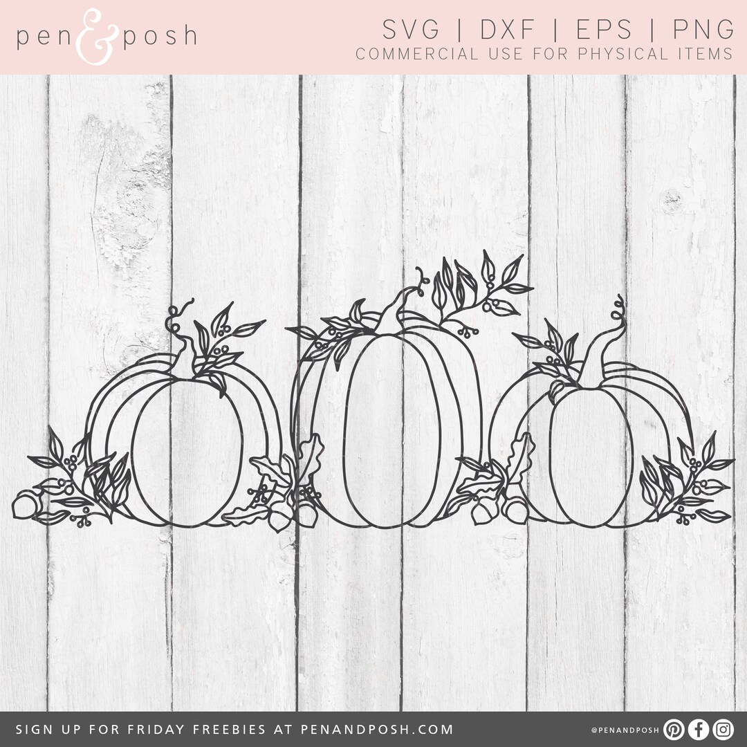 Pumpkin SVG - Fall - Pumpkin SVG File - Halloween Svg - Fall Pumpkin ...