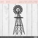 Windmill Svg - Rustic Windmill Svg - Farm Svg - Farmhouse Svg - Farm ...