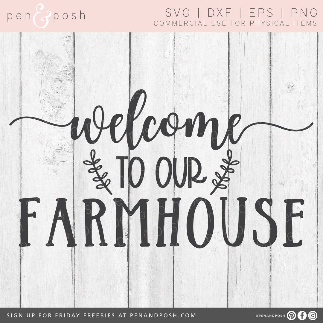 Farmhouse SVG Farmhouse Svg Files for Cricut Farmhouse SVG File ...