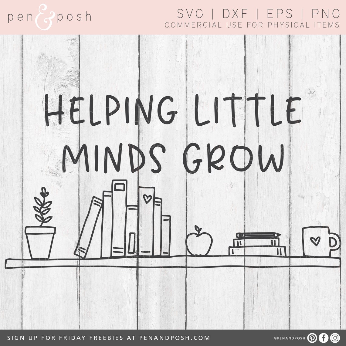 Teacher Svg Book Shelf Svg Book SVG Book SVG Cricut - Etsy