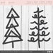 Christmas Tree SVG - Primitive Christmas Tree - Prim Christmas Tree Cut ...