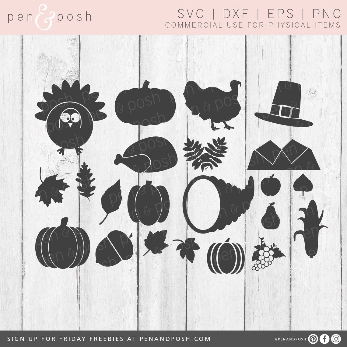 Thanksgiving SVG Thanksgiving SVG Bundle Thanksgiving - Etsy