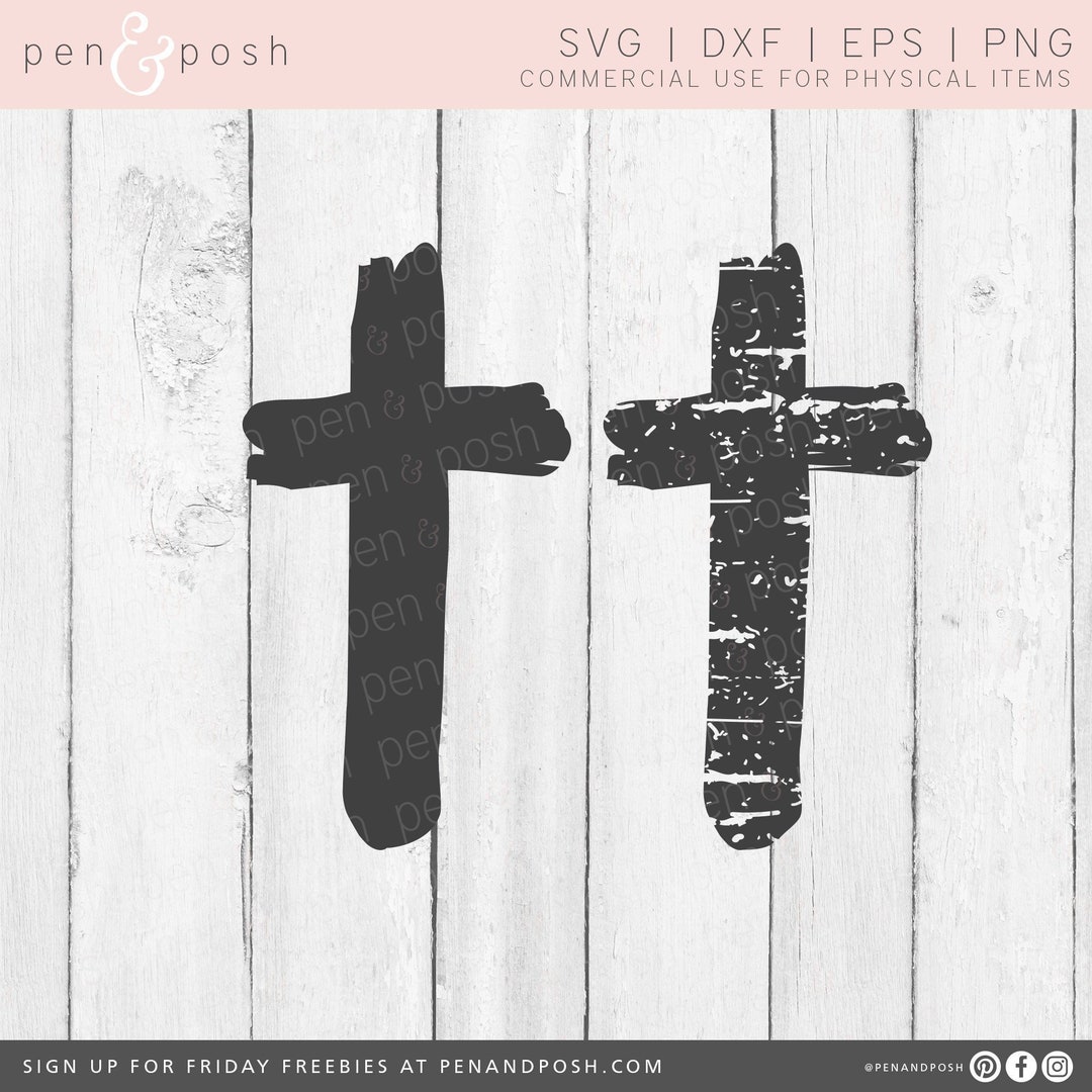 Cross SVG Grunge Cross SVG Distressed Cross SVG Christ Svg Easter Svg ...