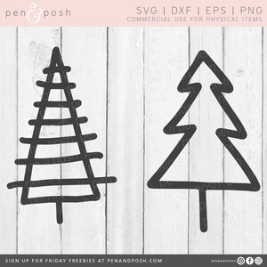 Christmas Tree SVG Primitive Christmas Tree Prim Christmas Tree Cut ...