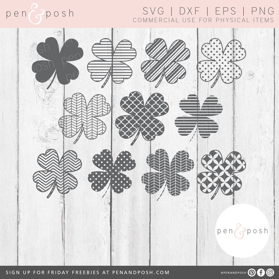 St Patricks SVG St Patricks Day SVG Clover SVG Shamrock - Etsy