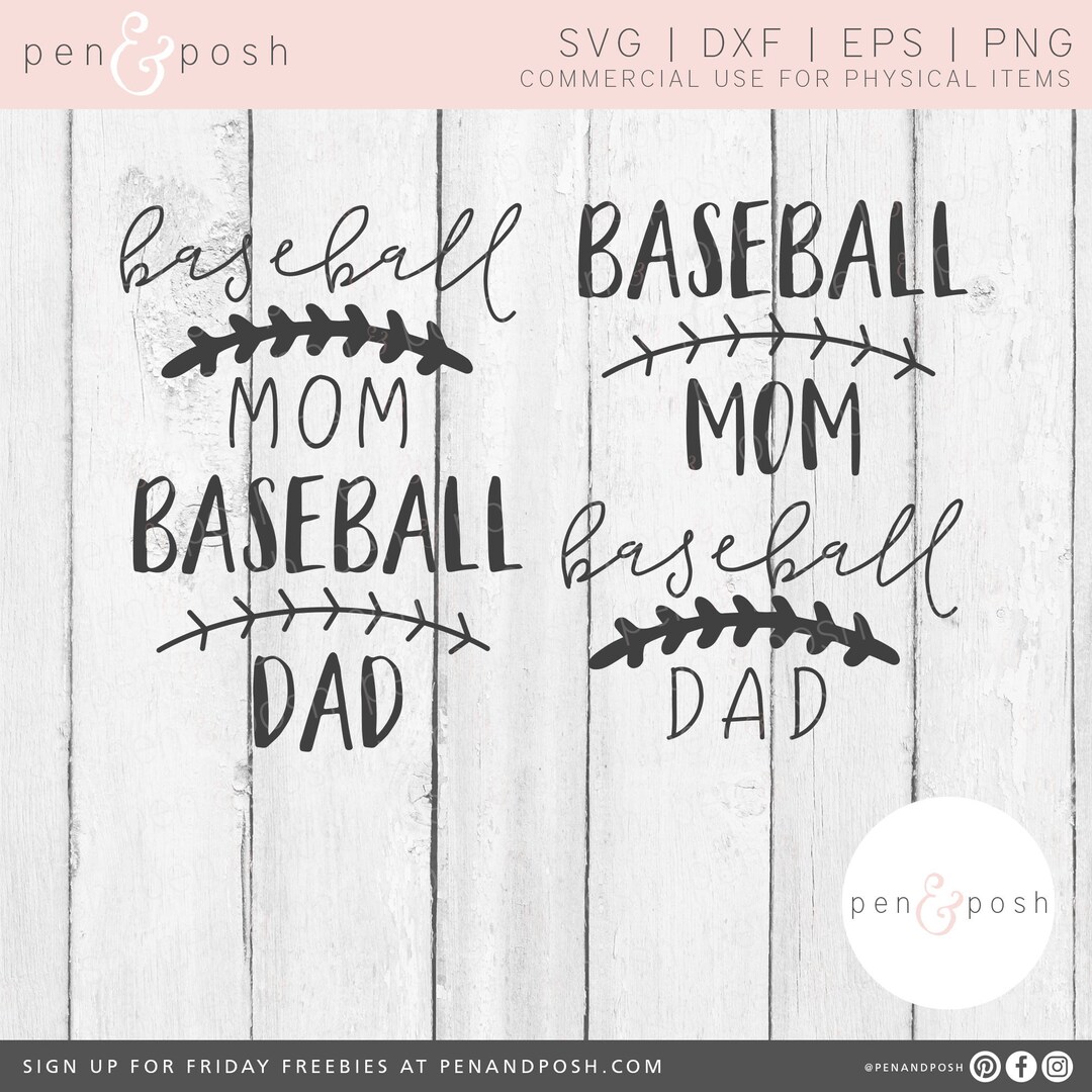 Baseball Mom SVG Baseball SVG Baseball Dad SVG Marching Baseball S ...