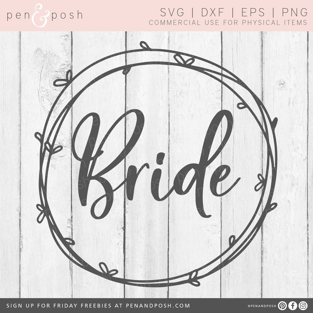 Bridesmaid SVG - Wedding SVG - Bachelorette Svg - Bridal Party Svg ...
