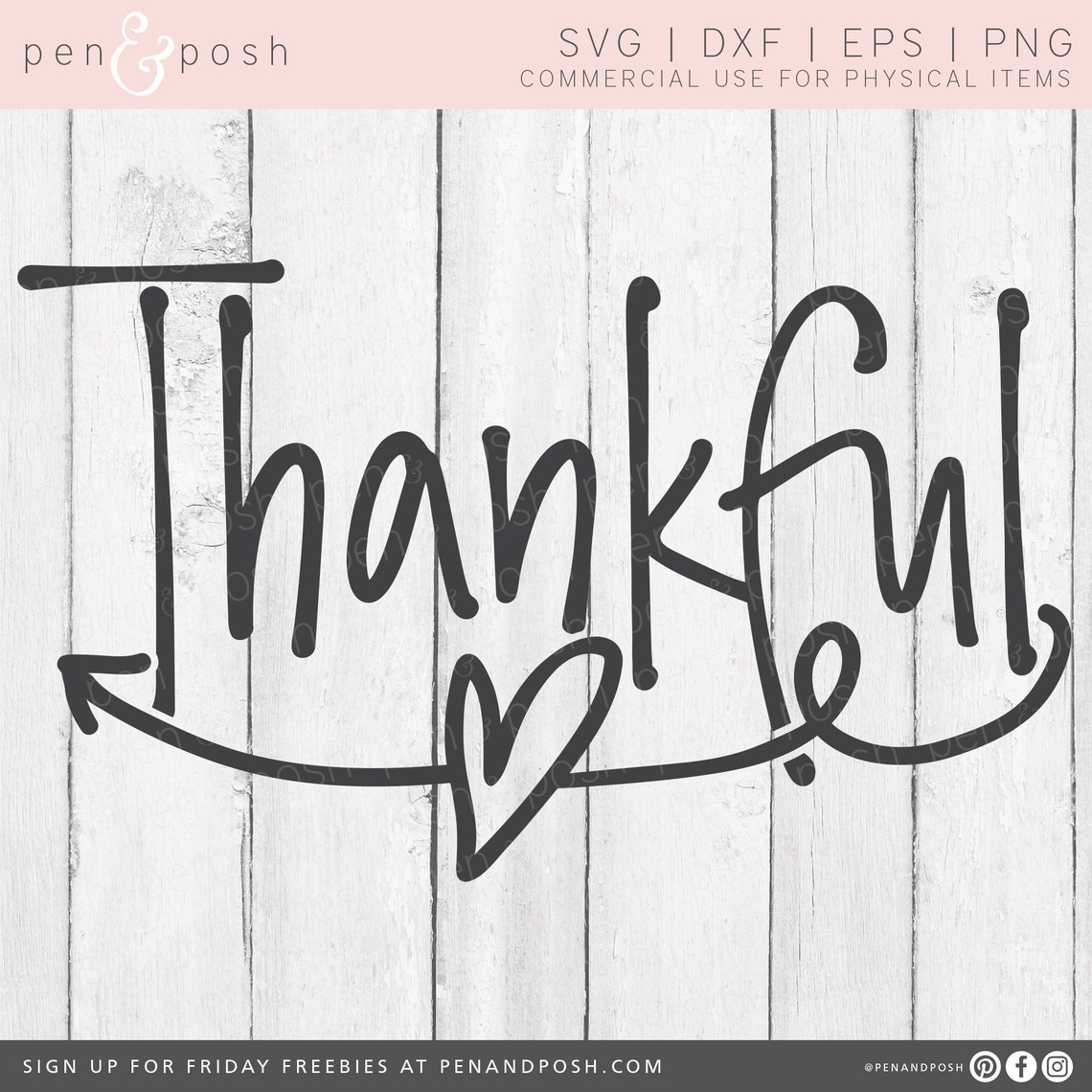 Thankful SVG - Thankful Clip Art - Thankful DXF - Decoration SVG ...