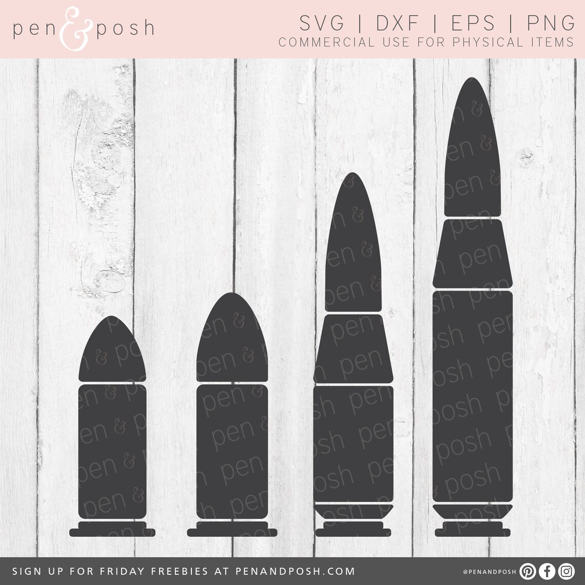 Bullet SVG Gun SVG Bullets SVG Bullet Svg Files Gun | Etsy