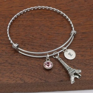 Paris Eiffel Tower Bracelet, Eiffel Tower Jewellery, Paris Eiffel Tower ...