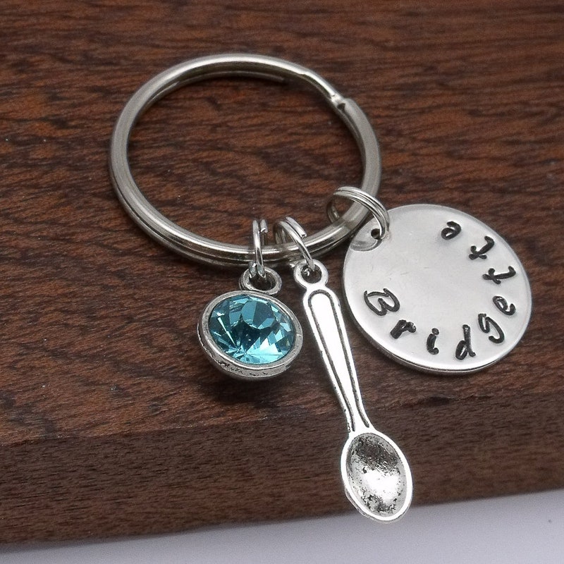 Silver Spoons Keyring - Etsy UK