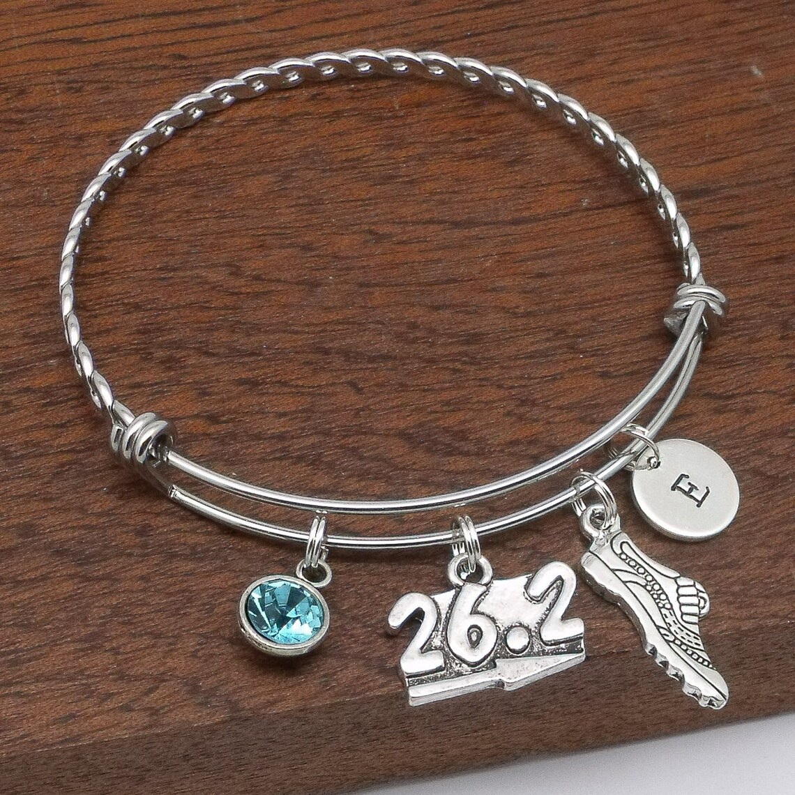 Marathon Gift, Marathon Bracelet, Marathon Jewellery, Personalised ...