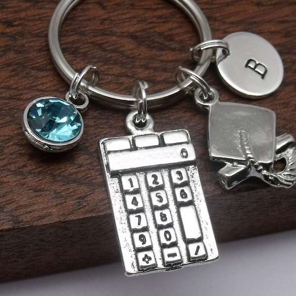 Calculator Keychain - Etsy