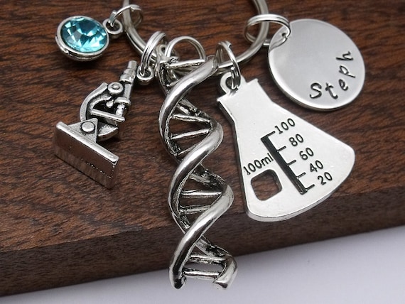 Ultimate science keyring scientist keyring keychain gift | Etsy
