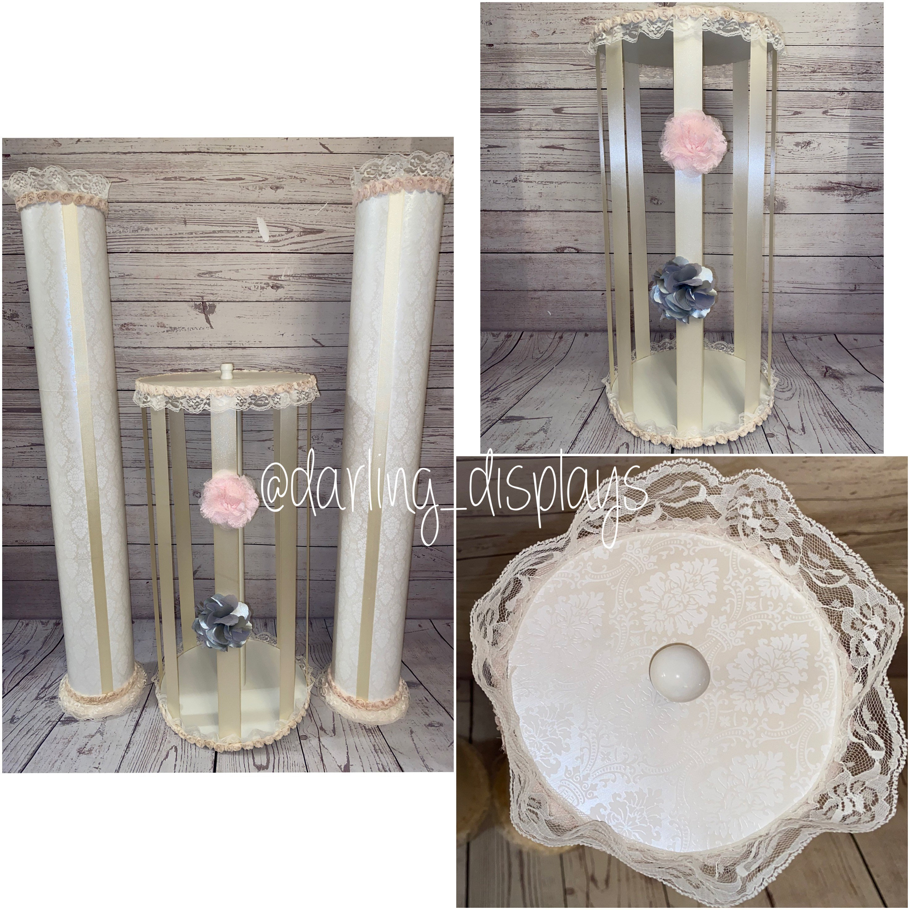Spinning Bow Carousel.. Custom. Clip / Bow Holder / Storage **READ ...