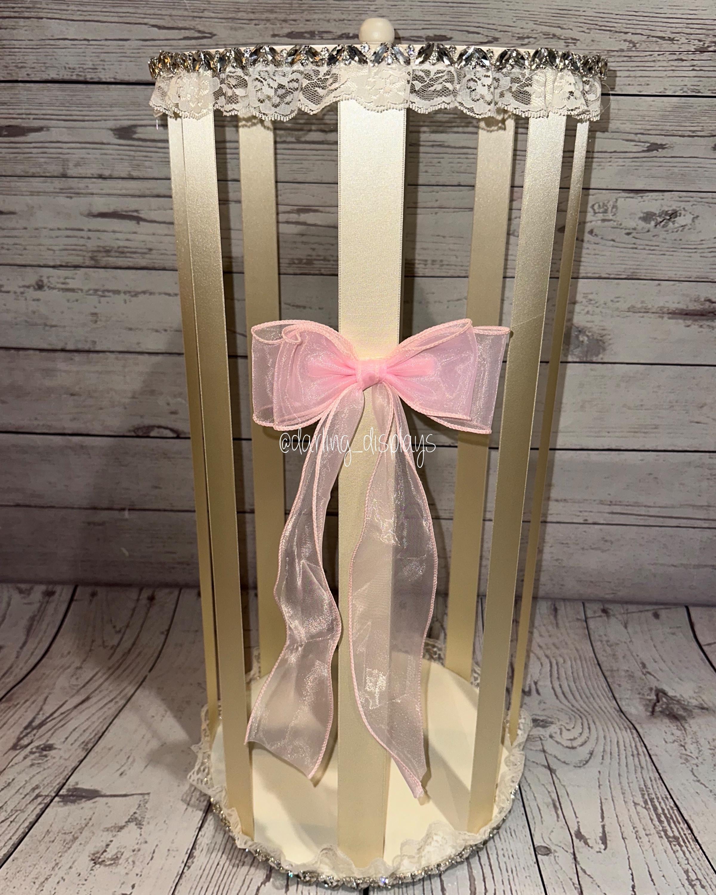 Spinning Bow Carousel.. Custom. Clip / Bow Holder / Storage **READ ...
