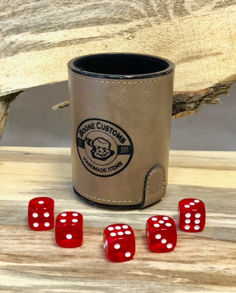 Liars Dice Cups avec logo personnalisé - Etsy France