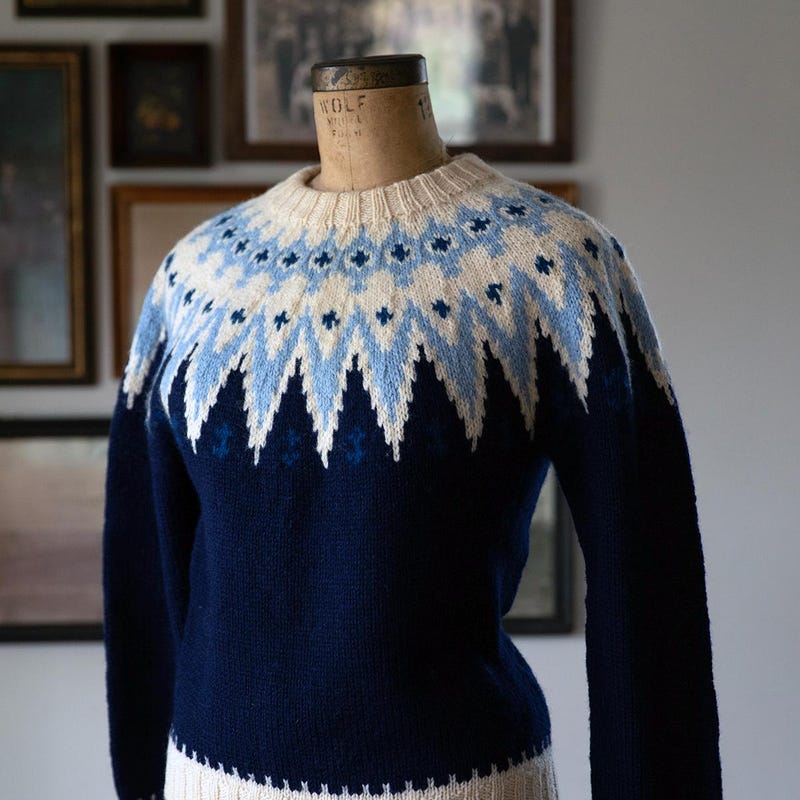 Danish Wool Sweater - Etsy