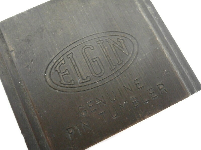 Vintage ELGIN Brass Padlock | Working Lock and Key, Key Man - Etsy