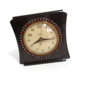 Vintage Telechron 'selector' Clock Household Timer Model 8H55 Brown ...