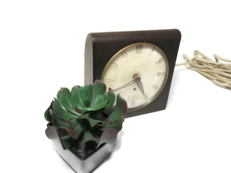 Vintage Westclox Big Ben Clock Old Square Model S6-D Electric Table ...