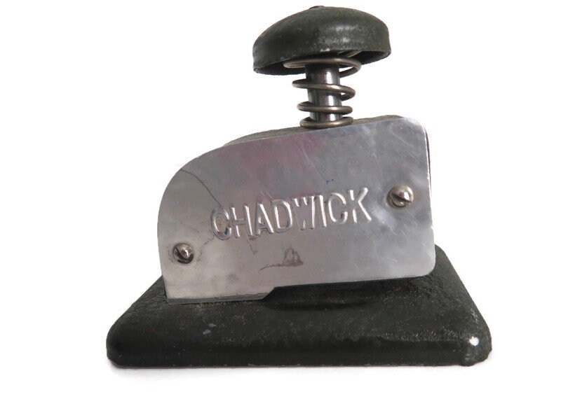 Vintage Office Small Industrial Tools Chadwick Hole Punch - Etsy