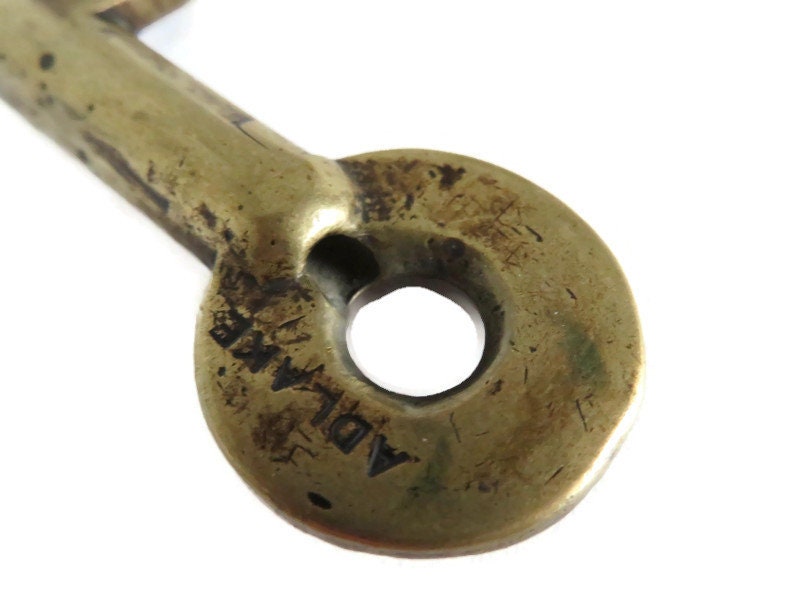Vintage Brass Adlake Rail Road Key SP&S Spokane, Portland and Seattle ...