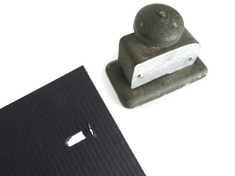 Vintage Office Small Industrial Tools Chadwick Hole Punch - Etsy