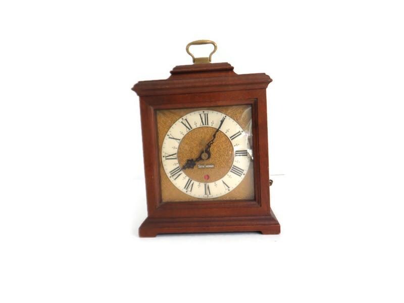 Vintage Seth Thomas Buckingham Mantle Clock E018 Working Electric Clock ...