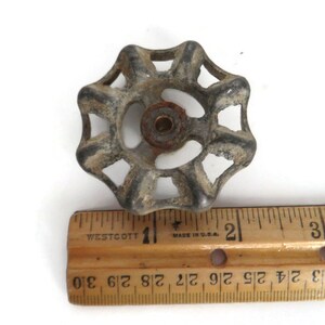 Five Industrial Salvage Faucet Handles. 5 Valve Turn Knobs. Water ...