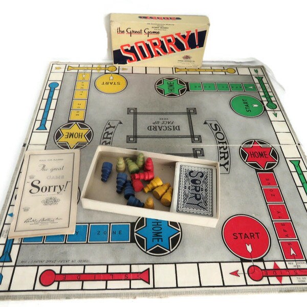 Sorry Game - Etsy