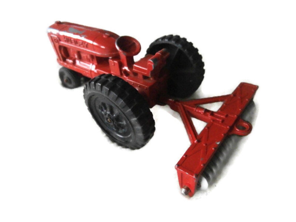 Vintage Hubley Toy Tractor w/Disc 1950's Hubley Kiddie | Etsy