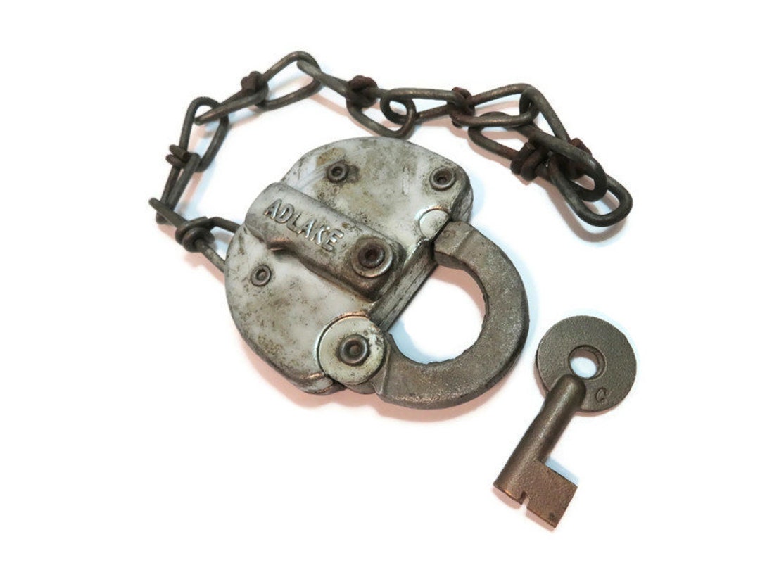 Vintage "adlake" Padlock With Brass Key | 1975 Longview, Portland and ...