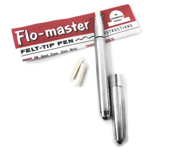 Vintage Flo-master Felt-tip Pen | Flo-master Advanced Model Pen With ...