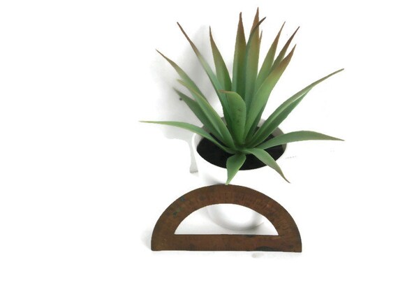 Vintage Brass Protractor Old Drafting Measuring Tool | Etsy