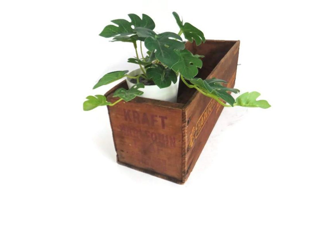 Vintage Kraft Cheese Box, Harlequin Loaf Crate, Rustic Storage - Etsy