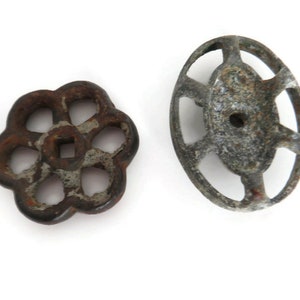 Five Industrial Salvage Faucet Handles. 5 Valve Turn Knobs. Water ...