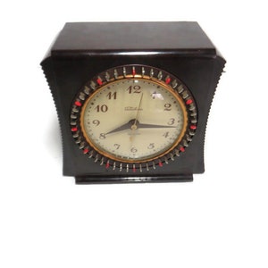 Vintage Telechron 'selector' Clock Household Timer Model 8H55 Brown ...