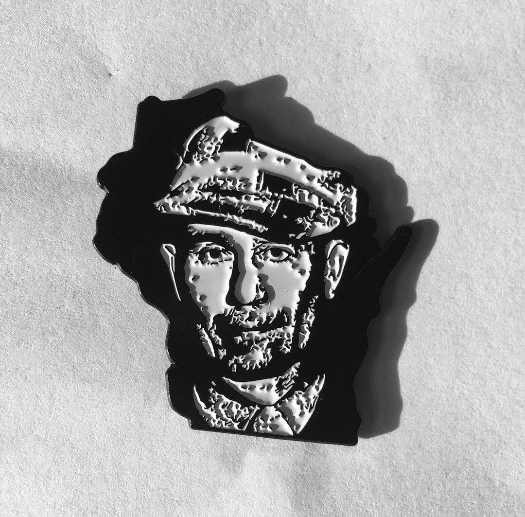 Ed Gein Wisconsin Enamel Pin - Etsy