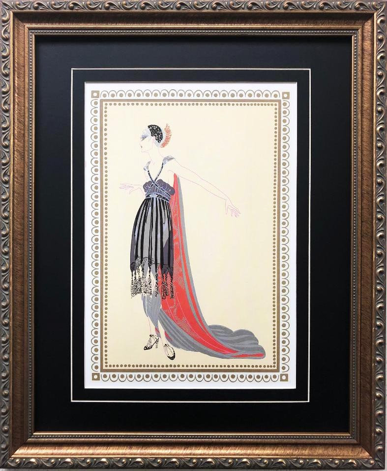 Erte temptressseductress Black Magic & | Etsy