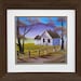 Bob Ross "little House by the Road" Happy Trees CUSTOM FRAMED ART ...