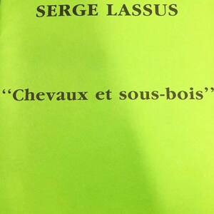 Serge Lassus "chevaux Et Sous-bois" Hand Signed & # French Suite of 8 - Etsy