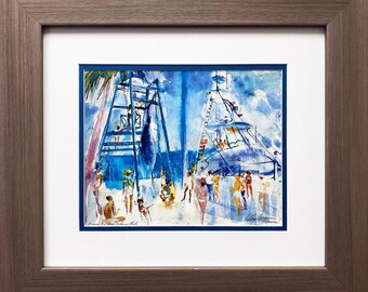 Leroy Neiman FEMLIN PLAYBOY ZODIAC Signed Print - Etsy
