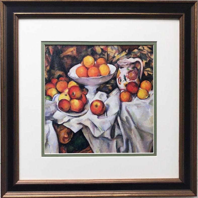 Paul Cezanne apples and Oranges Framed Art Print - Etsy