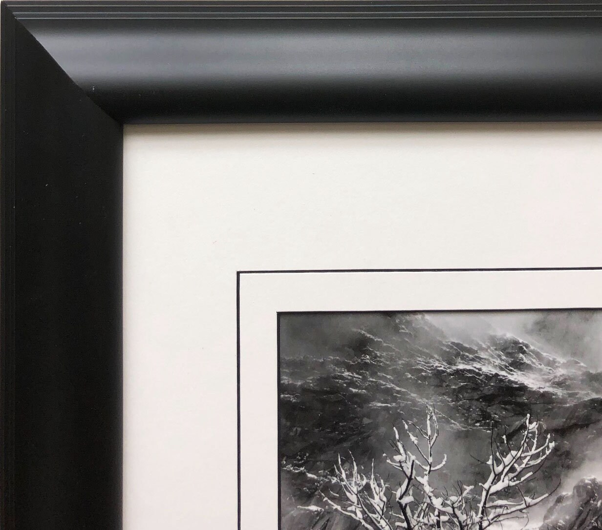 Ansel Adams trees and Cliffs of Eagle Peak Custom | Etsy