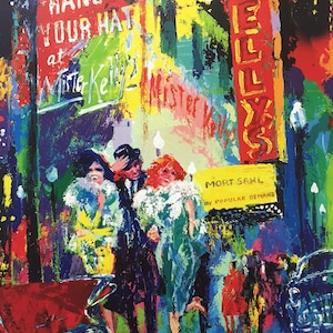 Leroy Neiman "mister Kelly's" Newly CUSTOM FRAMED Art Print - Etsy