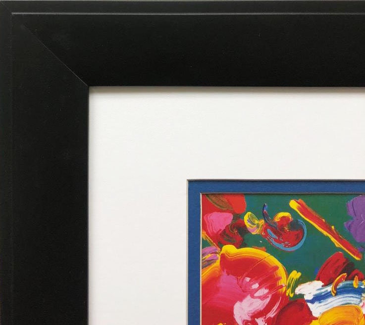 Peter Max flower Blossom Lady Newly CUSTOM FRAMED | Etsy